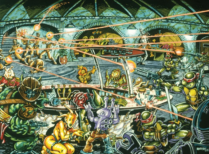 TMNT Five – Kevin Eastman Studios