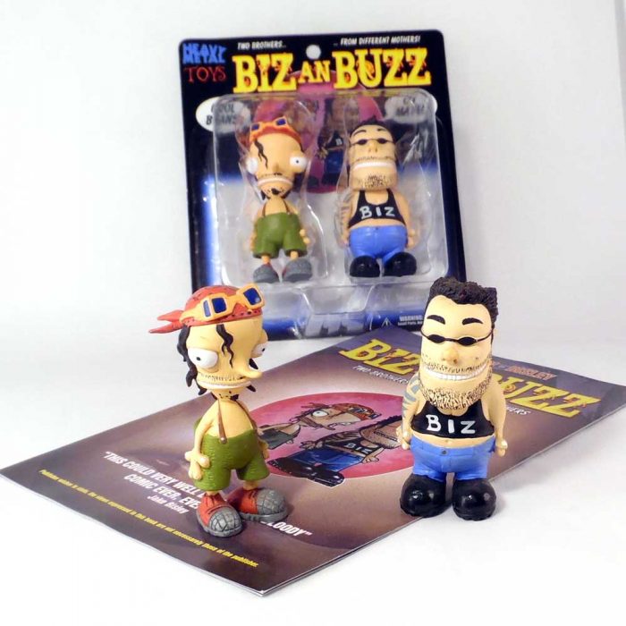 Biz an Buzz Vintage Action Figures with Comic – Kevin Eastman Studios