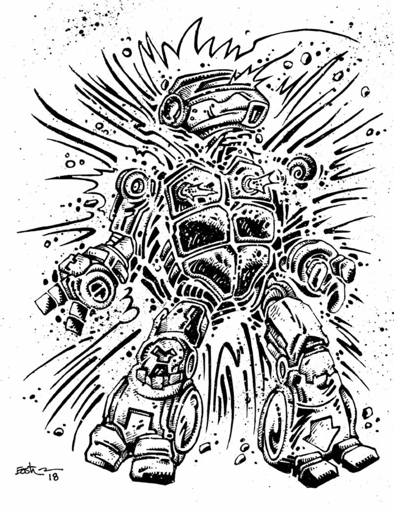 Self Destruct – Kevin Eastman Studios