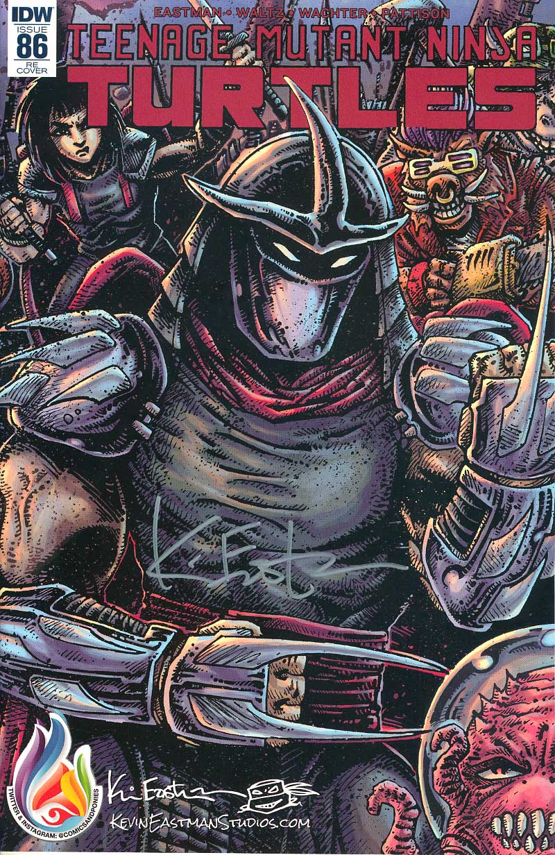 TMNT Color Classics Vol. 2 #7 RTNY – Signed – Kevin Eastman Studios
