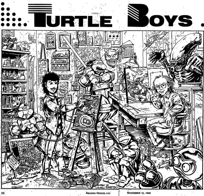 Turtle Boys – Kevin Eastman Studios