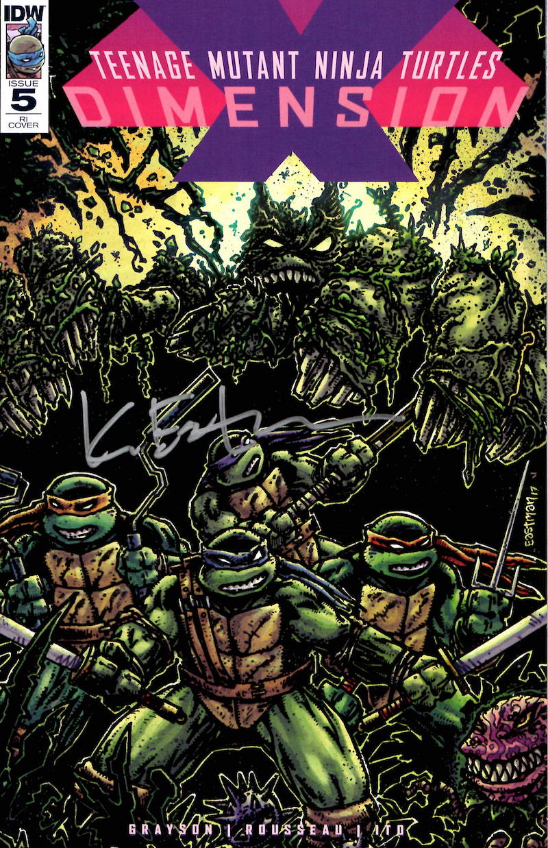 TMNT #100 Dynamic Forces Variant – Kevin Eastman Studios