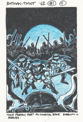 Batman-TMNT Crossover – Kevin Eastman Studios