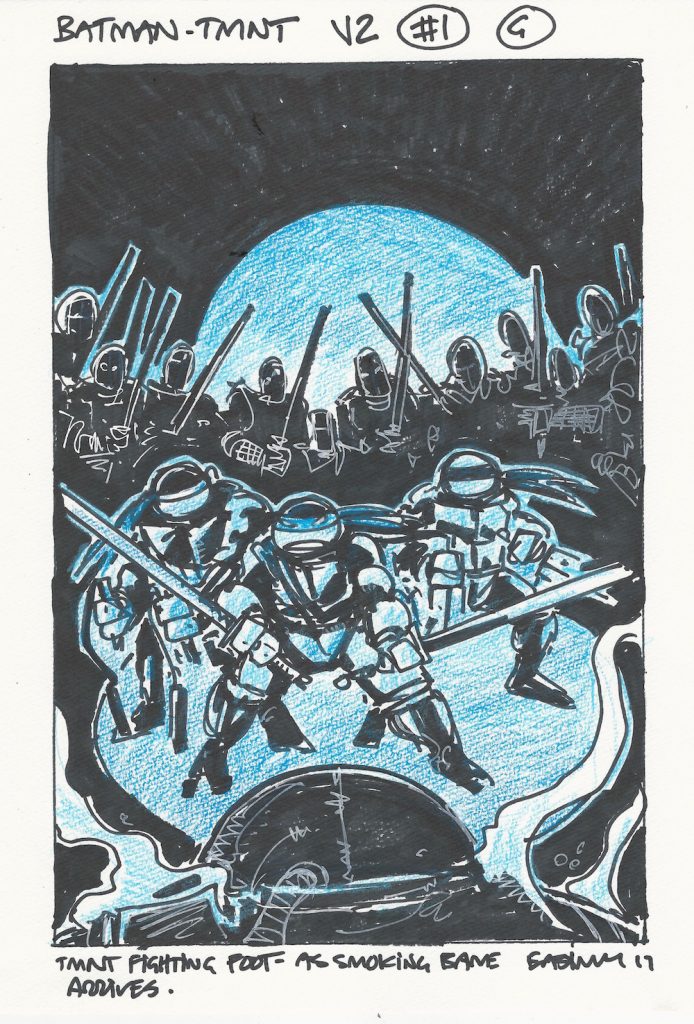 Batman-TMNT Crossover – Kevin Eastman Studios