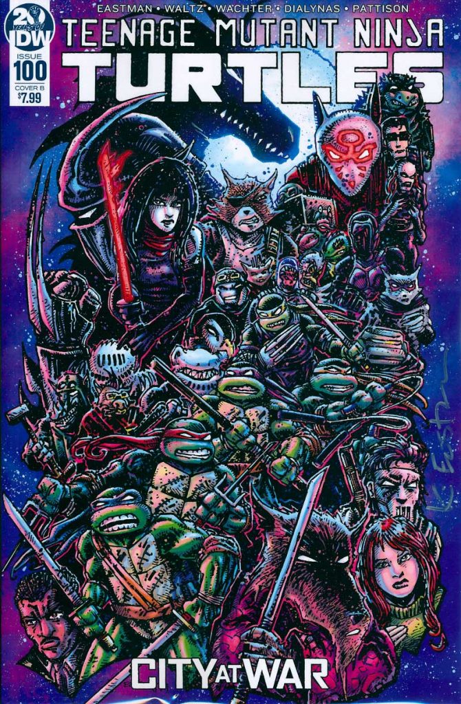 TMNT 106, Eastman Cover B Variant Signed – Kevin Eastman Studios