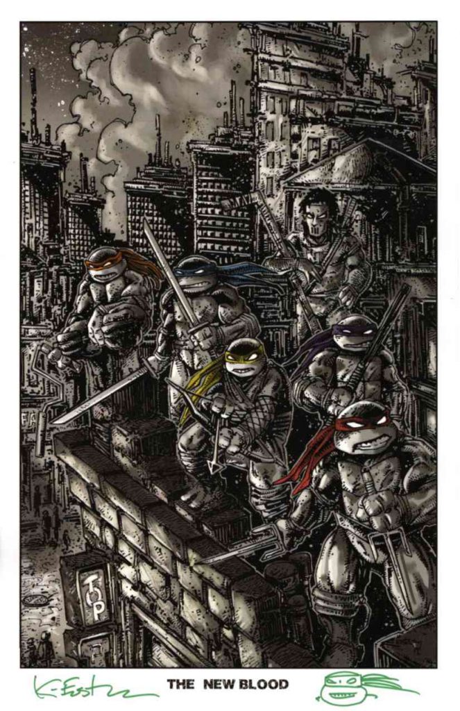 TMNT Color Classics #11 SIGNED – Kevin Eastman Studios