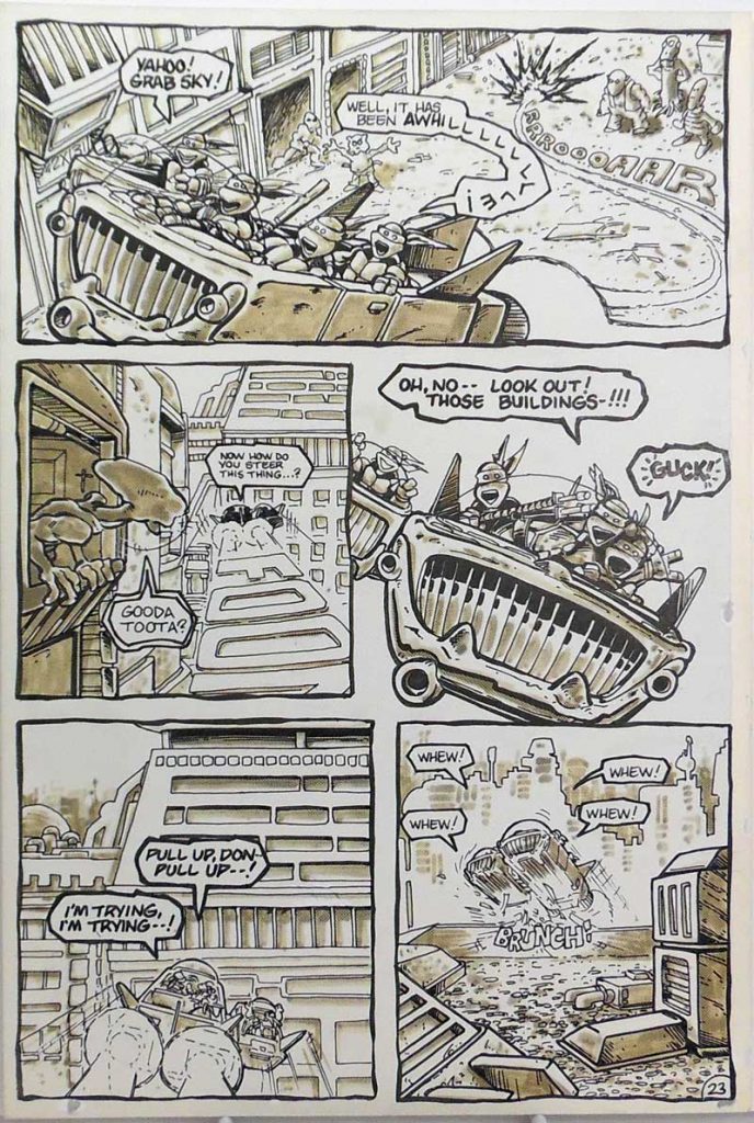 Original Artwork – Kevin Eastman Studios