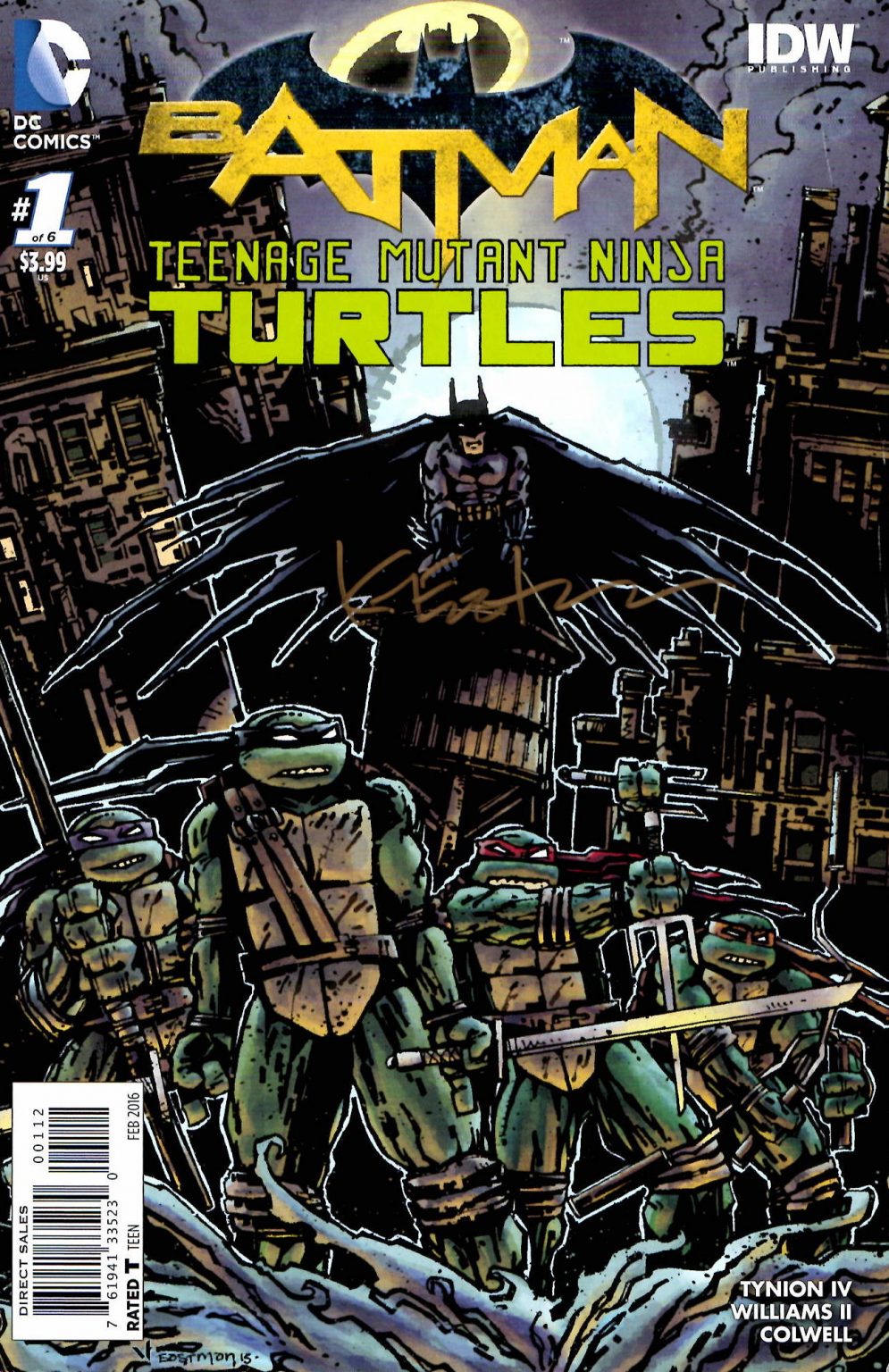 Batman TMNT – Kevin Eastman Studios