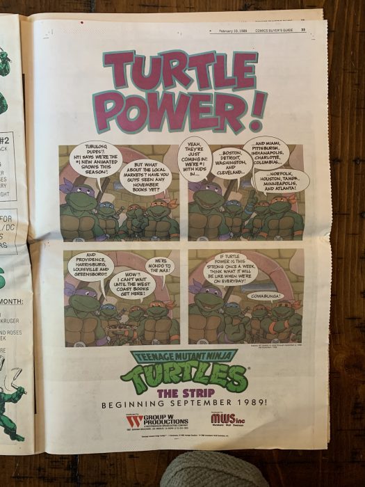 Comics Buyer’s Guide, Issue #795 – Special Turtles Issue – Back In ...