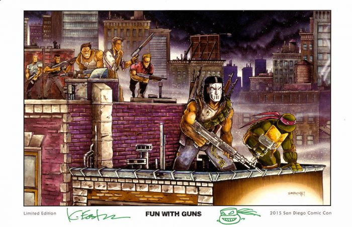 TMNT Color Classics Vol. 3 #12 SIGNED – Kevin Eastman Studios