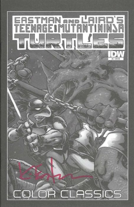 TMNT Color Classics Vol. 2 #6 RTNY – Signed – Kevin Eastman Studios