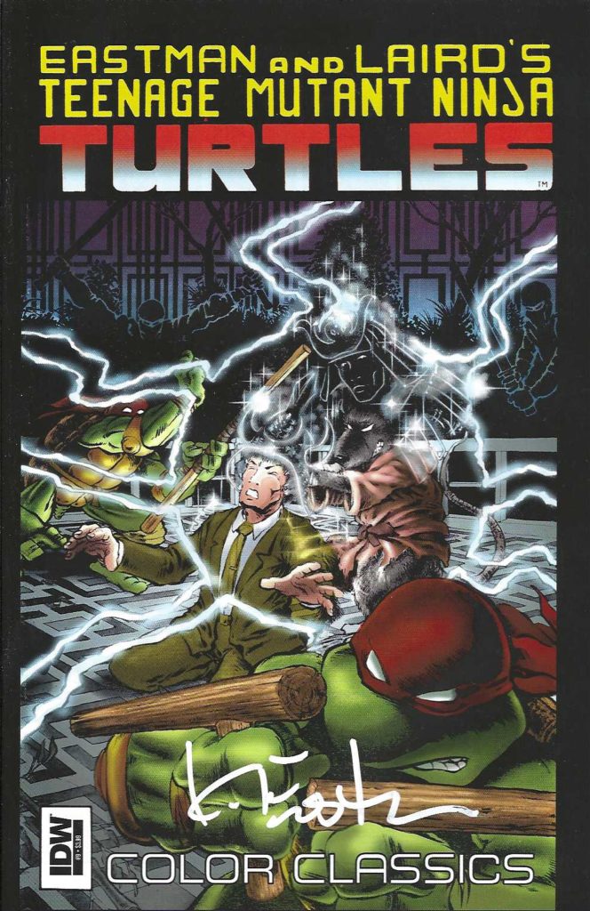 TMNT Color Classics #9 SIGNED – Kevin Eastman Studios