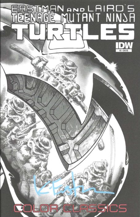 TMNT Color Classics #2 Jetpack Variant SIGNED – Kevin Eastman Studios