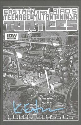 TMNT Color Classics #5 Jetpack Variant SIGNED – Kevin Eastman Studios