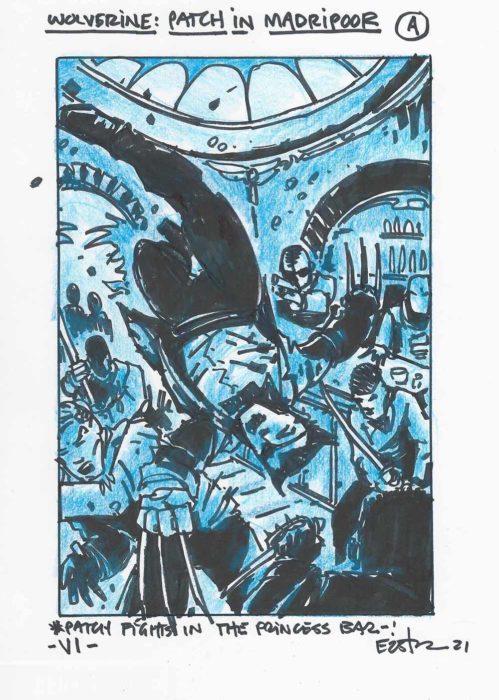 Wolverine: Patch #3 Eastman Variant – SIGNED – Kevin Eastman Studios