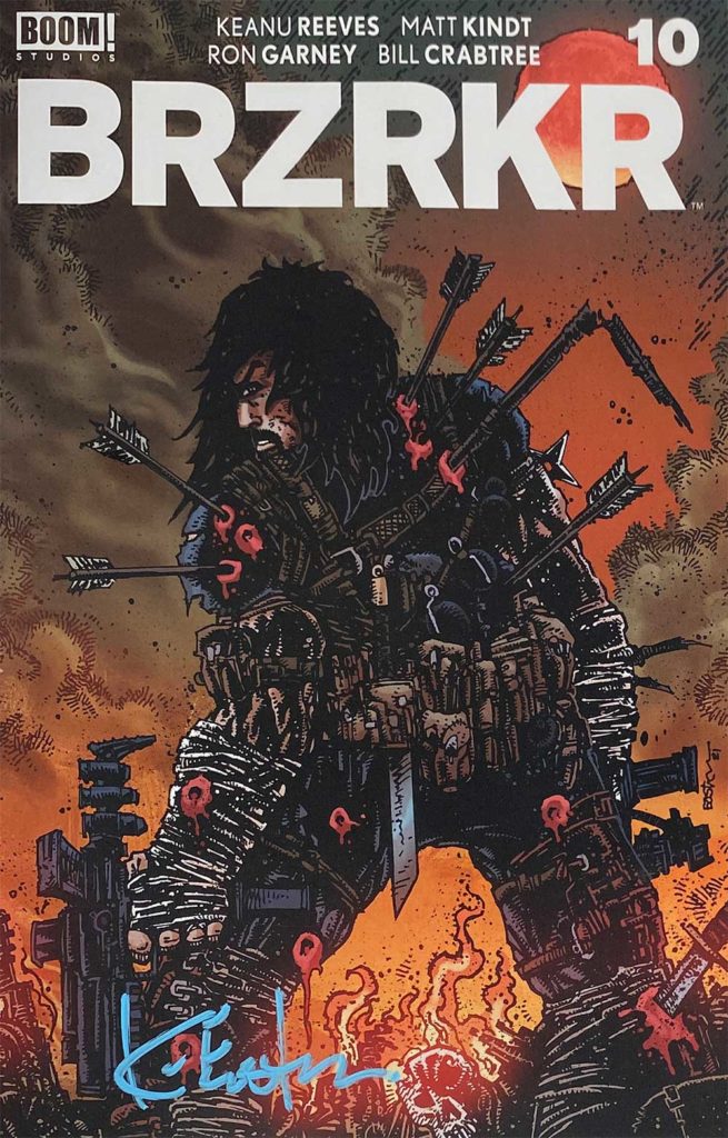 BRZRKR (Berzerker) #10 Cover Variant by Kevin Eastman – Signed – Kevin ...