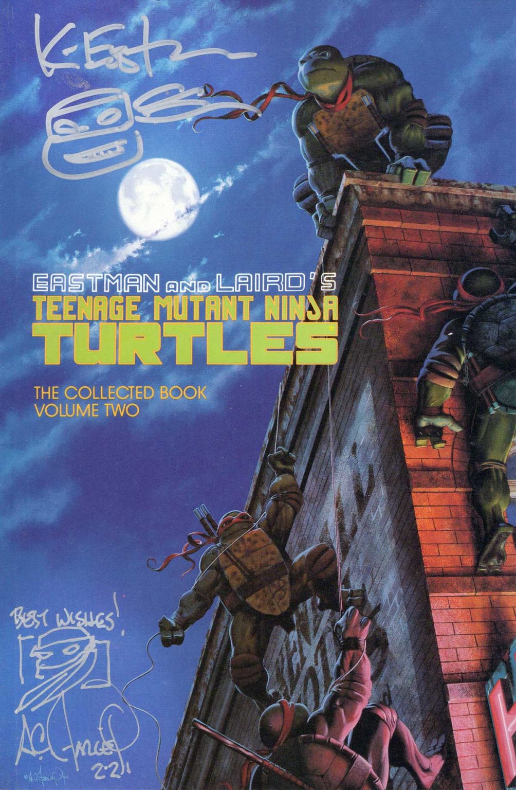 Teenage Mutant Ninja Turtles: The Collected Book 2 – SIGNED by A.C ...