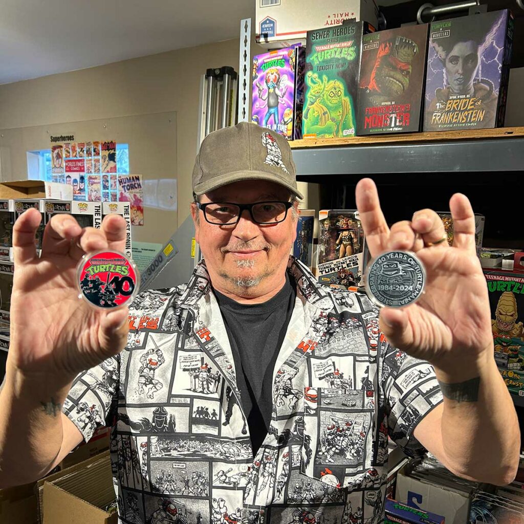 TMNT 40 Years 1984-2024 Commemorative Coins Now Available – Kevin ...