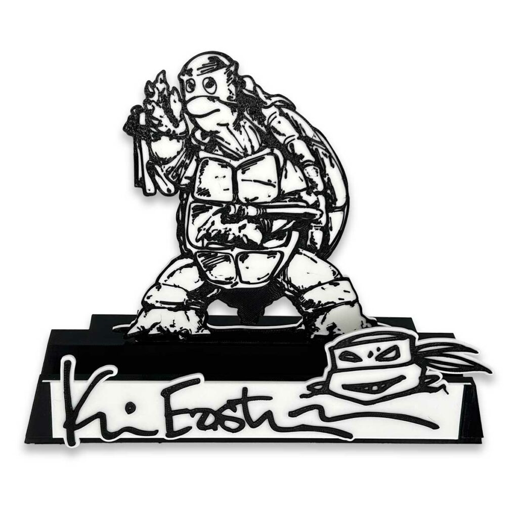 Custom Kevin Eastman Signature Book Stands – Kevin Eastman Studios