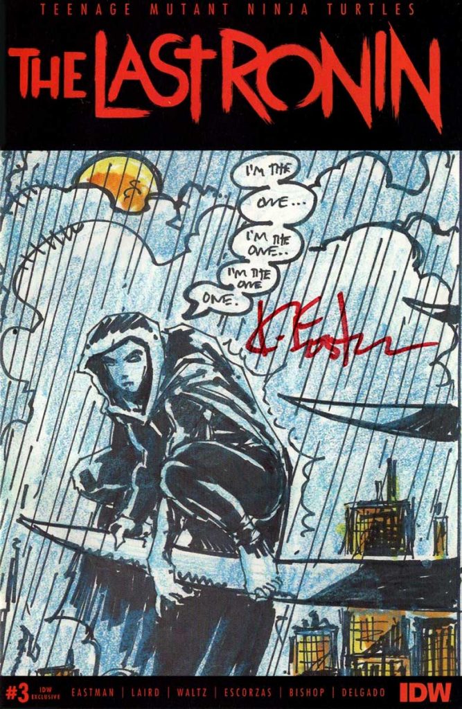 TMNT: The Last Ronin #3 (Reissue) IDW Exclusive – SIGNED by Kevin ...