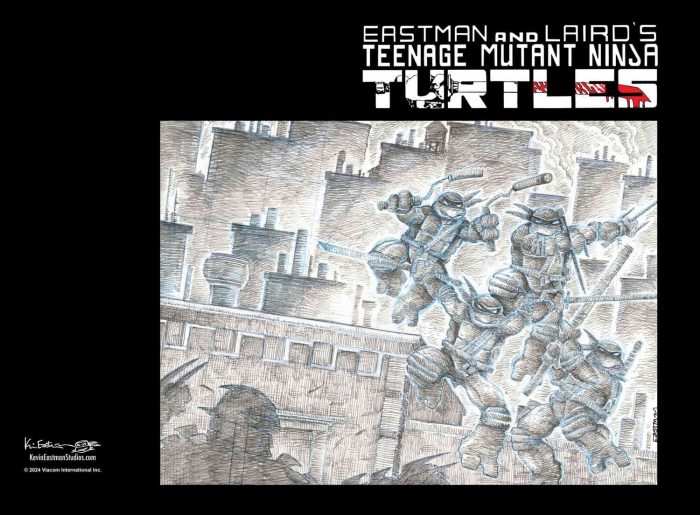 TMNT Vol. 1 #01 2024 KESI 40th Anniversary Edition EXCLUSIVE 3 Book ...