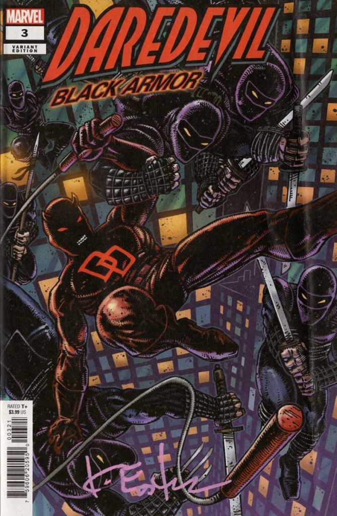 DAREDEVIL BLACK ARMOR #3 KEVIN EASTMAN VARIANT 2024 MARVEL COMICS ...