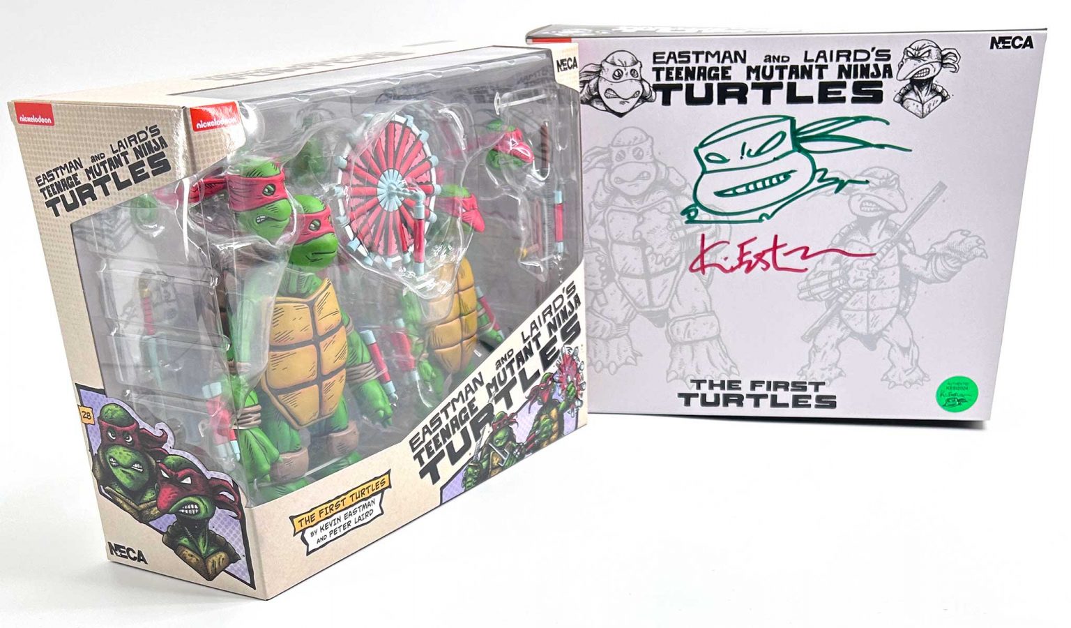 First Turtles 40th Anniversary SIGNED with Hologram Label (2024 NECA ...