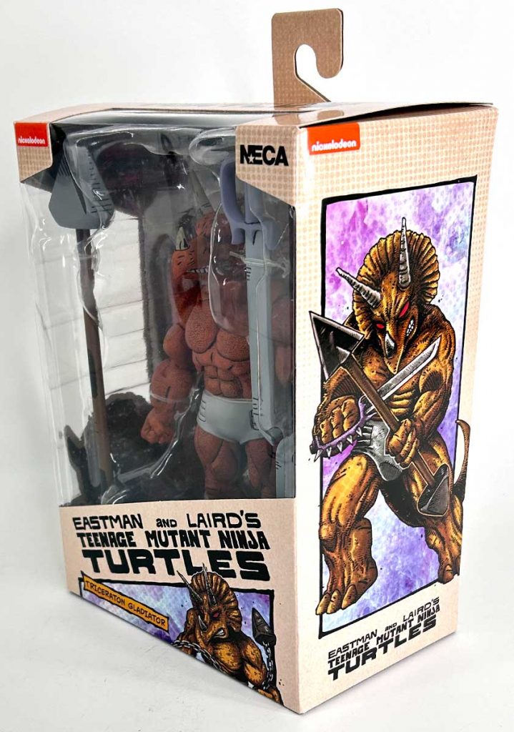 TMNT (Mirage Comics) 7″ Triceraton Gladiator – Signed COA and Hologram ...