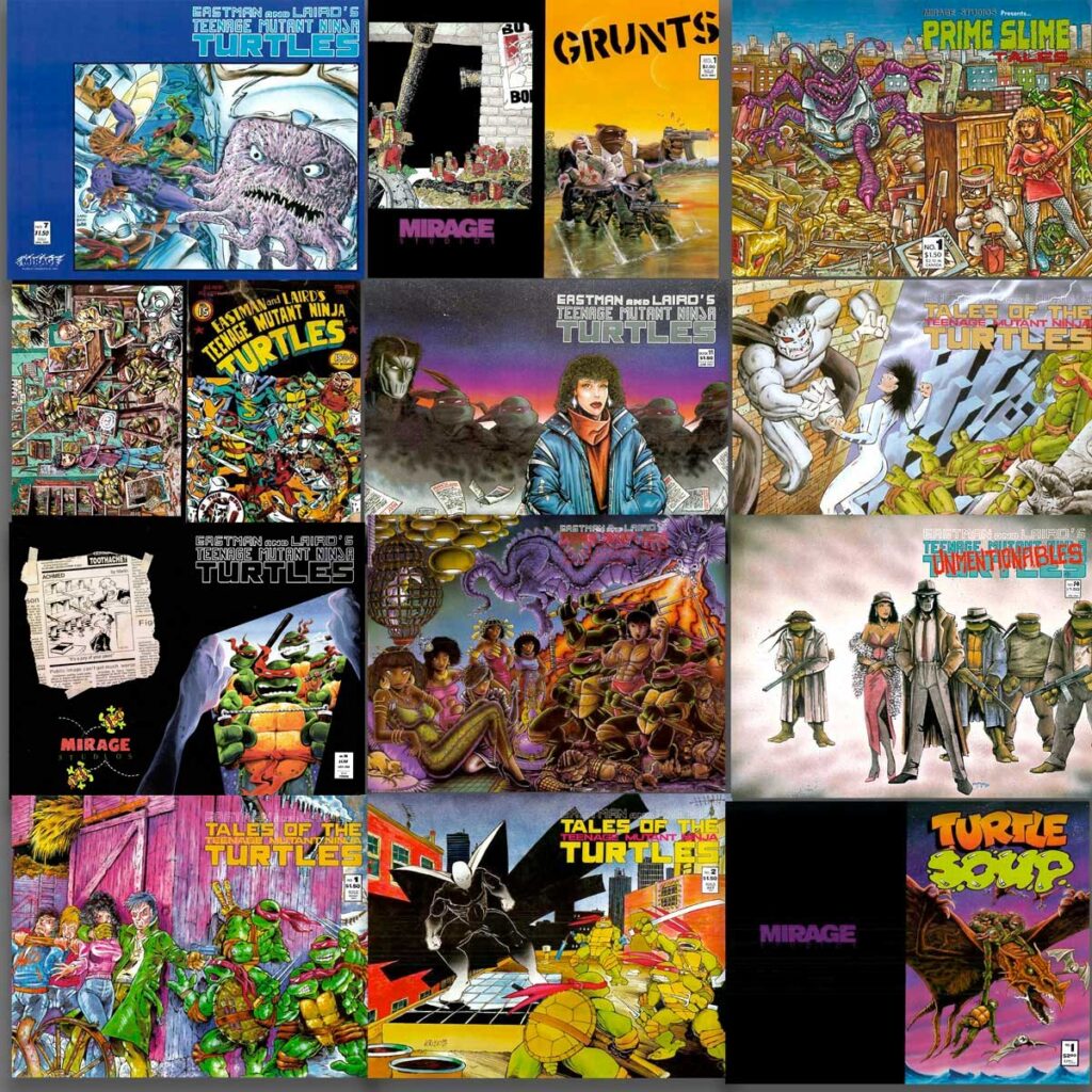 Mirage Studios Wraparound Covers Cowabundle – Set of 12 – Kevin Eastman ...