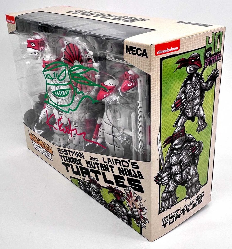 TMNT (Mirage Comics) – The 1st Turtles 40th Anniversary Black and White ...