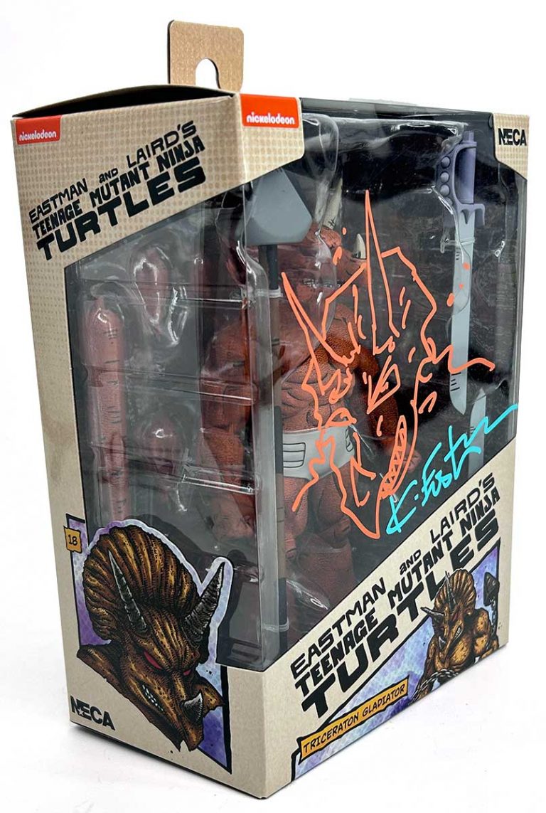 TMNT (Mirage Comics) Triceraton Gladiator – Eastman Designed and Signed ...
