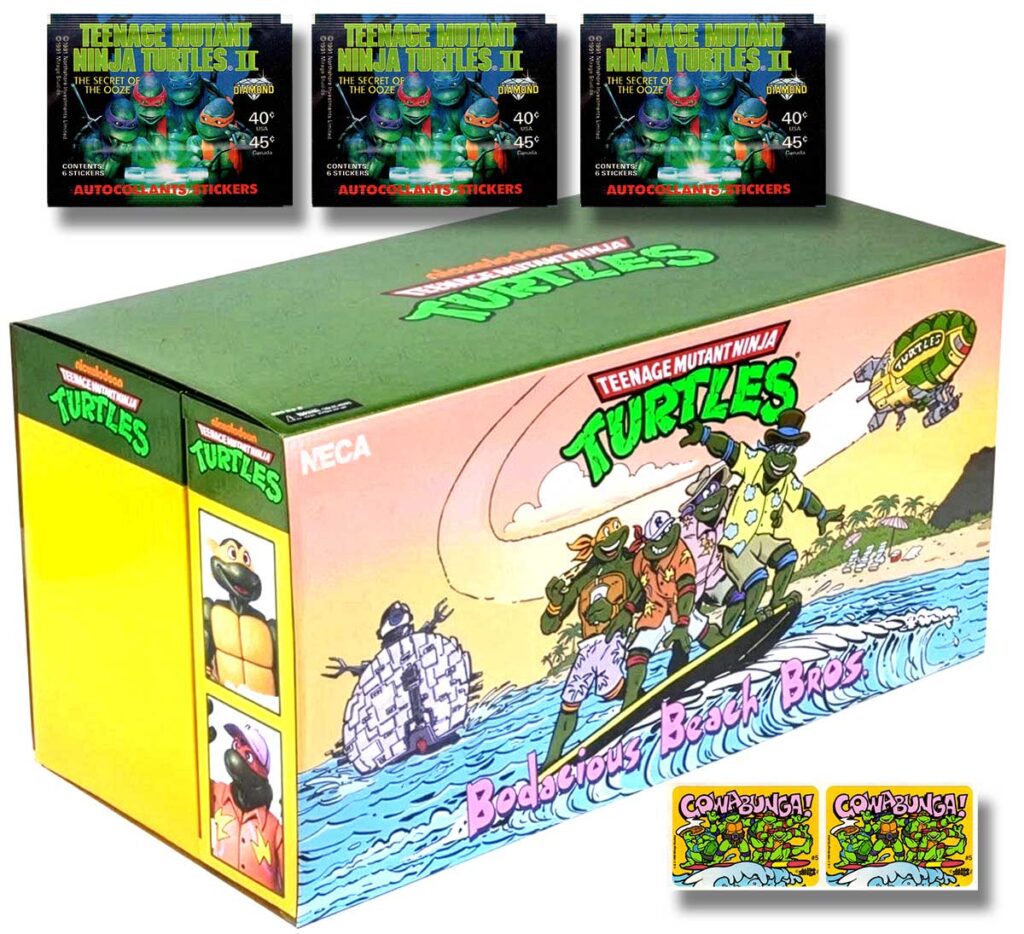 2025 Con Exclusive NECA Bodacious Beach Bros. Turtles with Eastman ...