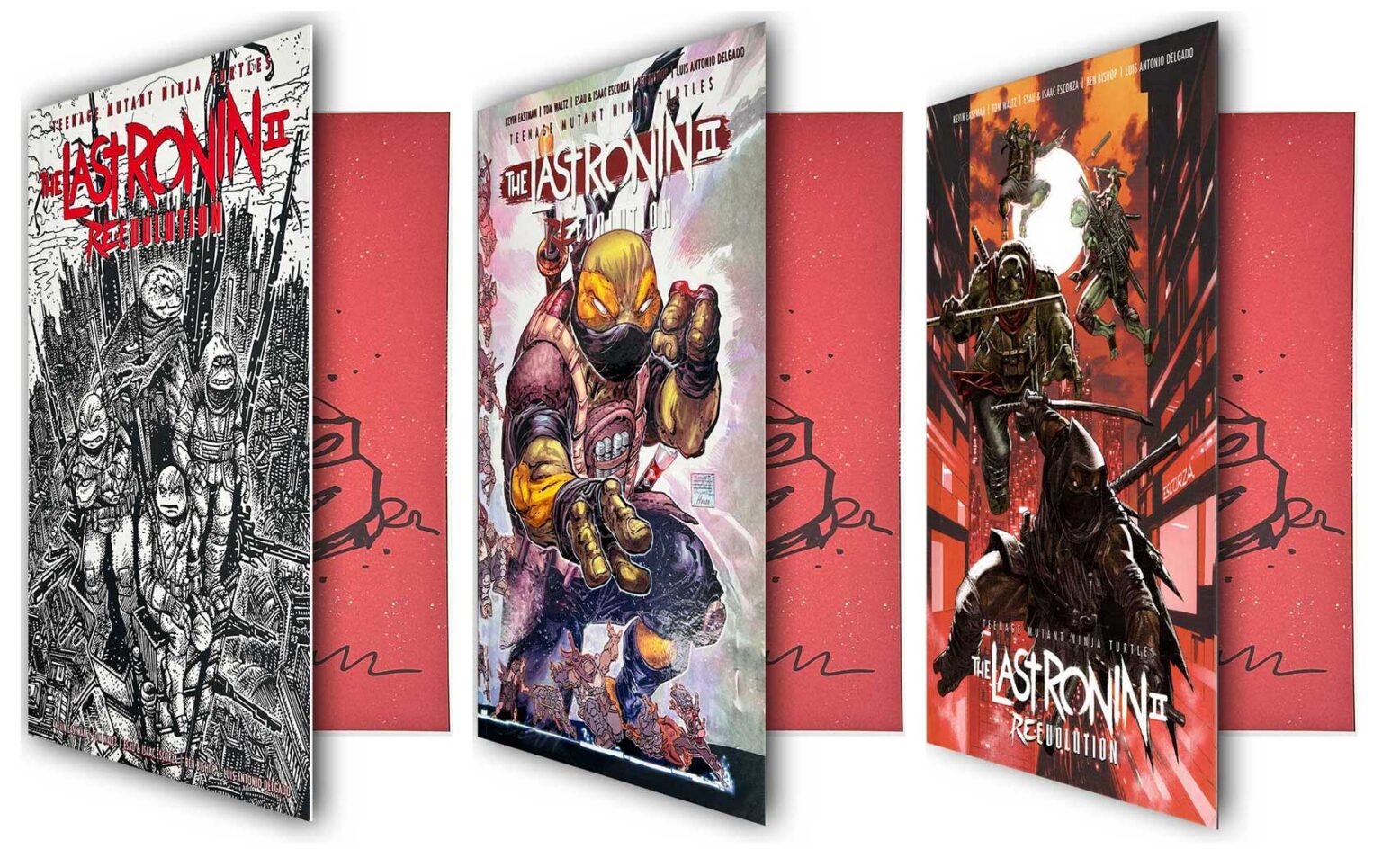 Newly Signed and Remarqued Hard Covers – Kevin Eastman Studios